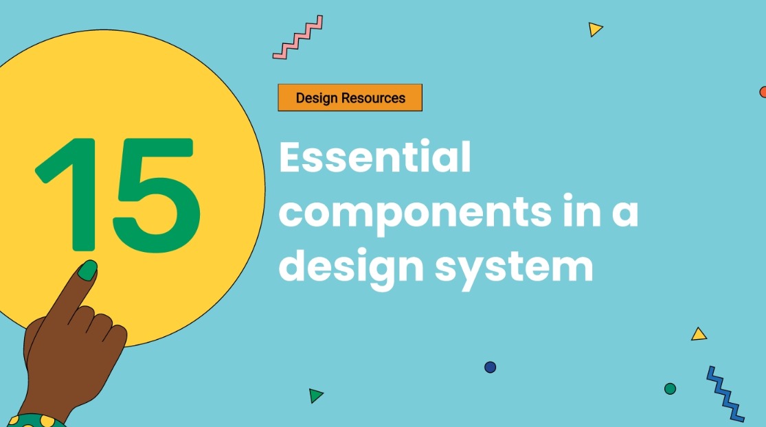15 essential components in a design system