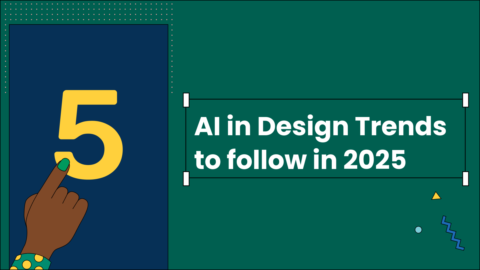 Top 5 AI in Design trends to follow in 2025